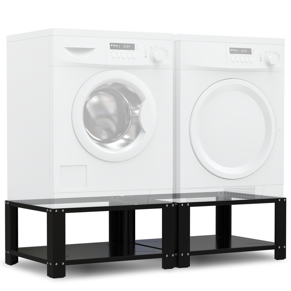 Bodo® - Wasmachine Verhoger - Dubbele Wasmachine Verhoger Met Legplank ...